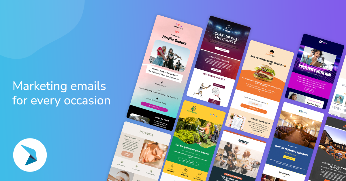 Free Email Templates, Responsive with Easy Editing | PosterMyWall
